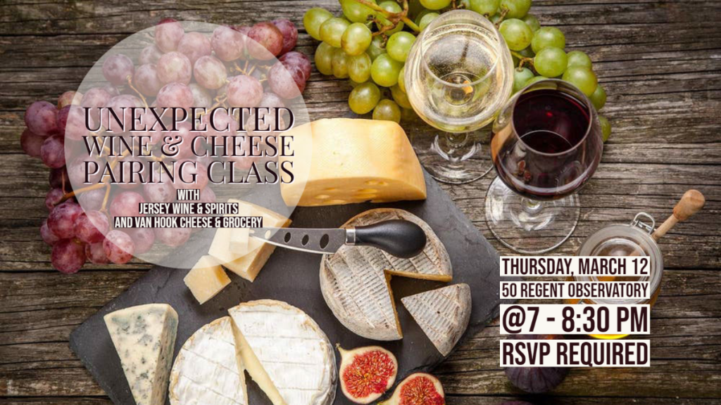 UNEXPECTED WINE & CHEESE PAIRING CLASS - 333 Grand Street